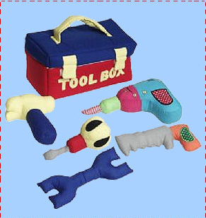 Bestest Christmas Gift Ideas No.23 – soft toy tool box - LittleStuff