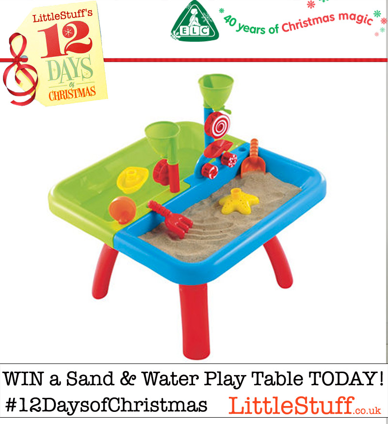 Win a Sand & Water Table! | 12 Days of an ELC Christmas