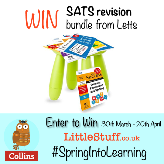 Win a complete set of SATS revision books #SpringIntoLearning - LittleStuff