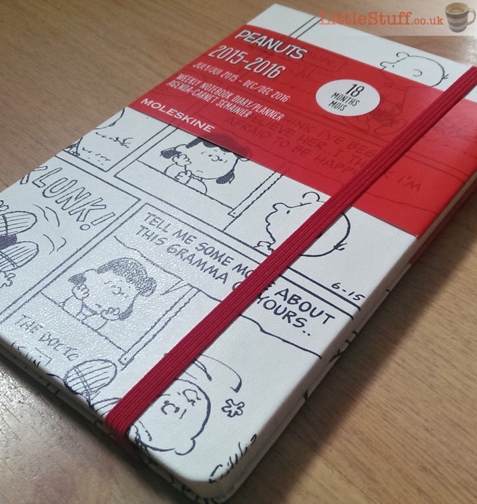 Hands up who wants to win a Peanuts Charlie Brown Moleskine planner ...