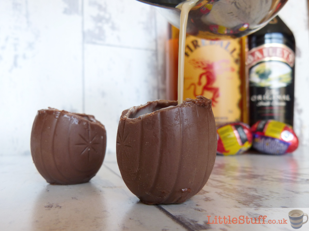 Creme Egg Easter Cocktail Shots! - LittleStuff