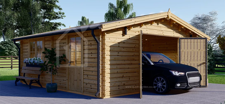 Quick Gardens Discuss The Benefits Of Wooden Garages - LittleStuff